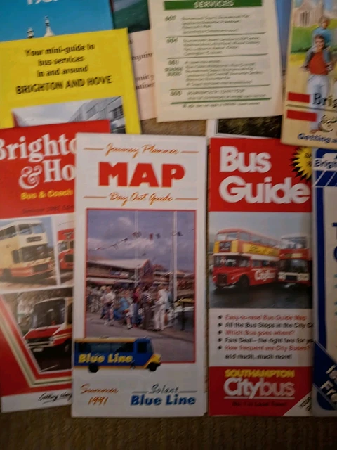 JOB LOT BUS Timetables Maps Bournemouth Southampton Brighton ...