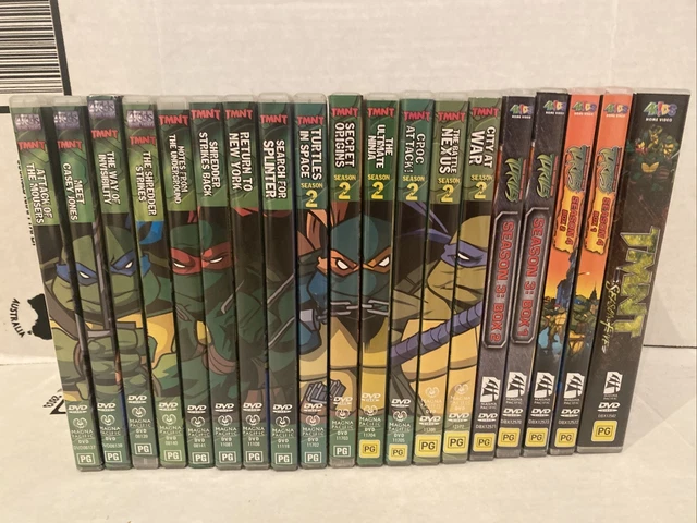 TEENAGE MUTANT NINJA Turtles 2003 DVDs TMNT Seasons 1-5 $234.95 ...