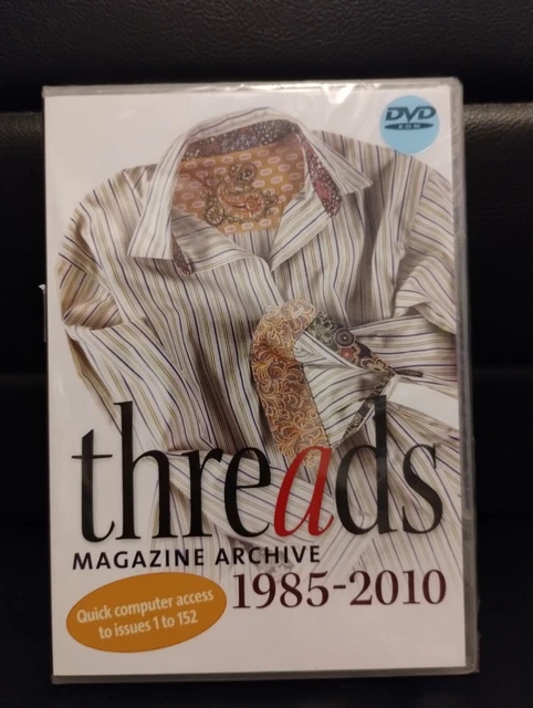 THREADS MAGAZINE ARCHIVE Dvd Rom 1985-2010 Issues 1-152 Quick Access Oop Pc Mac £34.37 - PicClick UK