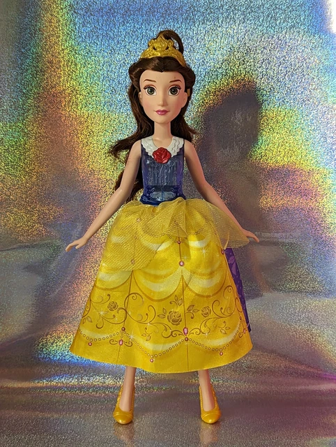 DISNEY PRINCESS SPIN & Switch Belle Quick Change Fashion Doll Hasbro ...
