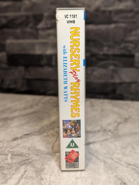 NURSERY PLAY RHYMES With Elizabeth Watts Vintage VHS Video £25.65 ...
