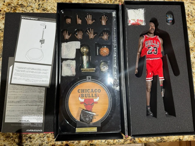 MICHAEL JORDAN SERIES 2 The Last Shot NBA 1/6 Enterbay Figure Upper Deck EUR 209,56 - PicClick FR