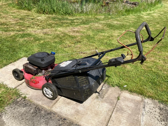 CHAMPION SELF PROPELLED petrol lawn mower £21.00 - PicClick UK