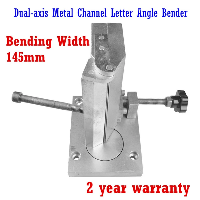 DUAL-AXIS METAL CHANNEL Letter Angle Bender Bending Tools, Bending ...