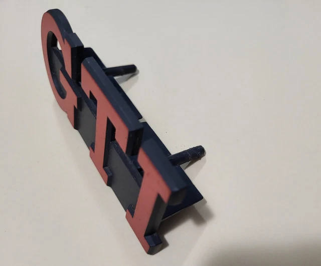 VW MK1 MK2 Golf Gti Front Grille Emblem # 175 853 679 Badge OEM Vintage ...