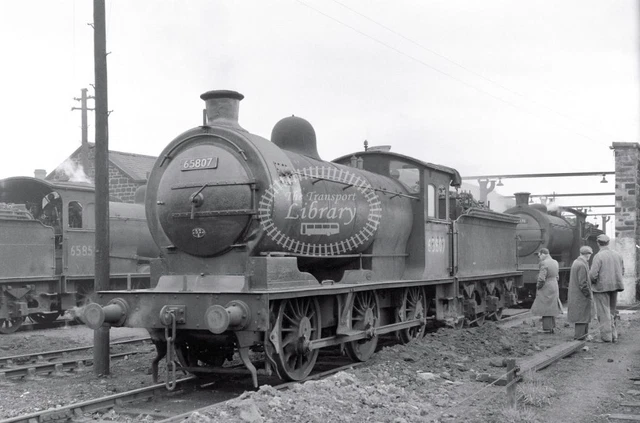 PHOTO BR BRITISH Railways Steam Locomotive Class J27 65807 at Percy ...