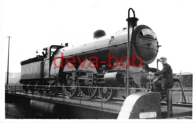 RAILWAY PHOTO LNER C1 4461 Kings X Shed GNR Atlantic Loco West Riding ...