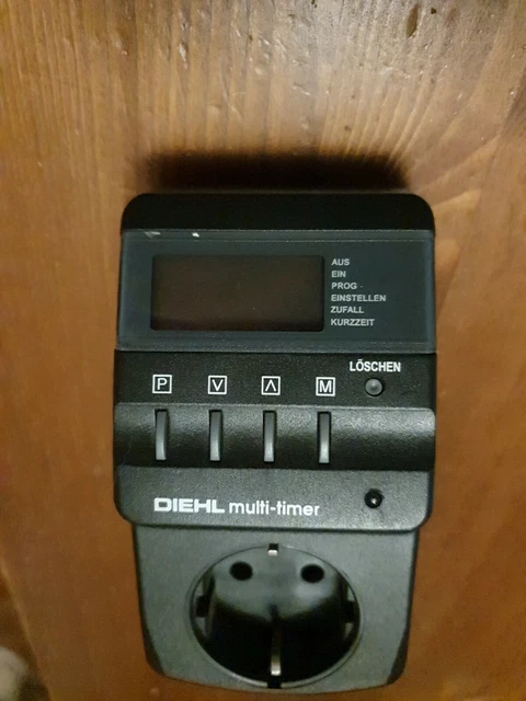 DIEHL MULTI TIMER Zeitschaltuhr 181-5 / Stecker mit Steckdose EUR 7,00 - PicClick DE
