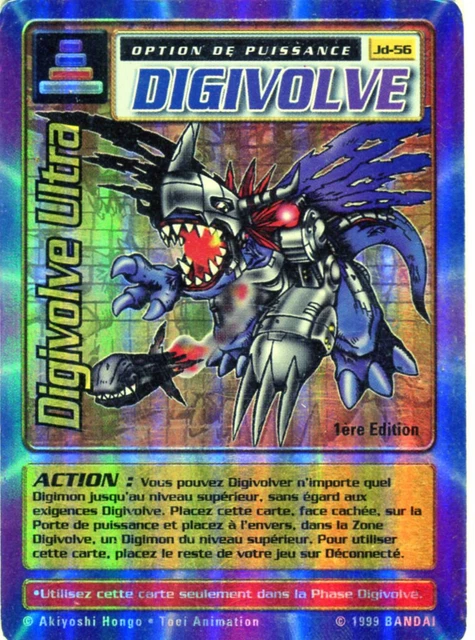 DIGIVOLVE ULTRA 1ÈRE Édition (JD-56) [Carte Digimon] EUR 14,30 ...