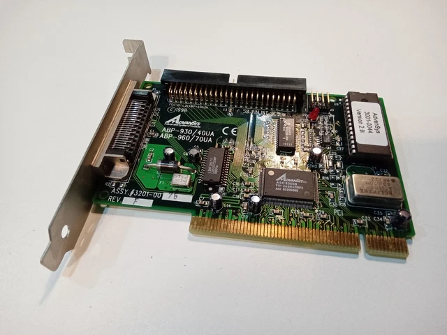 ADVANSYS 50 PIN SCSI PCI interface card - ABP-930/40UA ABP-960/70UA £15 ...