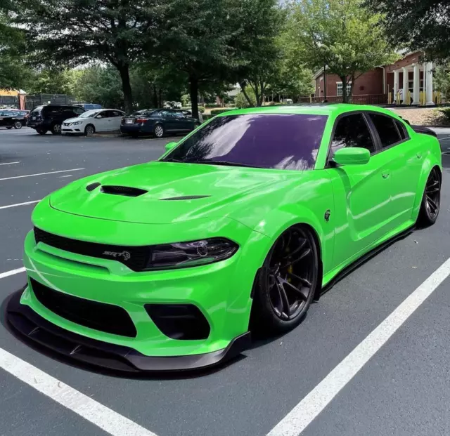 DODGE CHARGER SRT Hellcat Widebody Front Lip Spoiler Splitter 2020 2021 ... DODGE CHARGER SRT Hellcat Widebody Front Lip Spoiler Splitter 2020 2021 ...