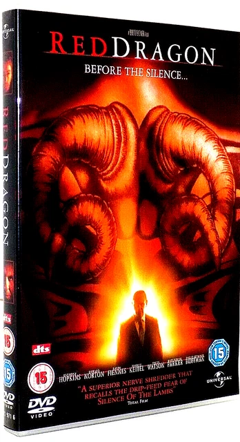 RED DRAGON (2002) R2,4 DVD Anthony Hopkins, Ralph Fiennes, Harvey ...