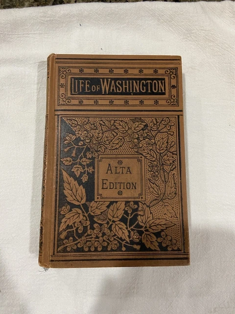 LIFE OF GEORGE Washington di Aaron Bancroft ALTA EDIZIONE 1880 Porter ...