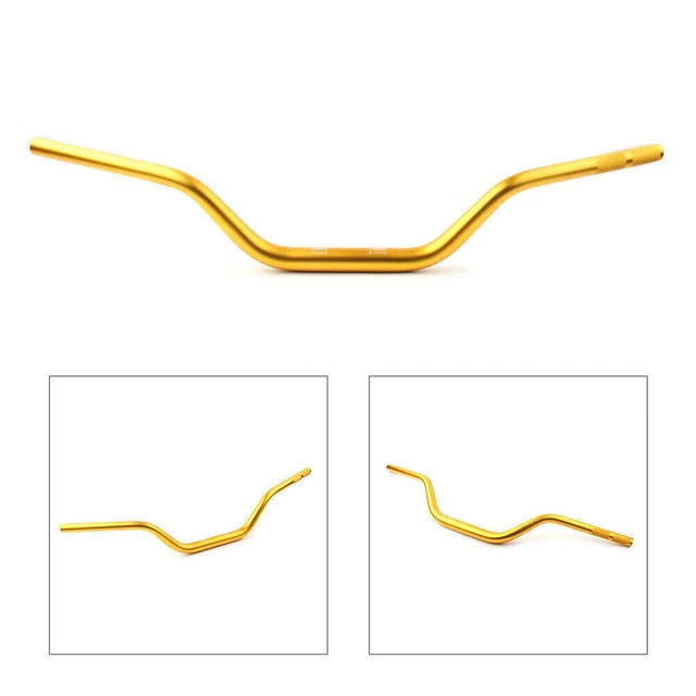 MOTORCYCLE 28MM MID Handle Fat Bars Handlebar Dirt Pit Bike Enduro ATV ...