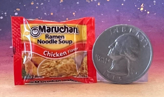 ZURU MINI BRANDS MARUCHAN RAMEN NOODLE SOUP Bag Series 4 W2-42 OOP $7. ...