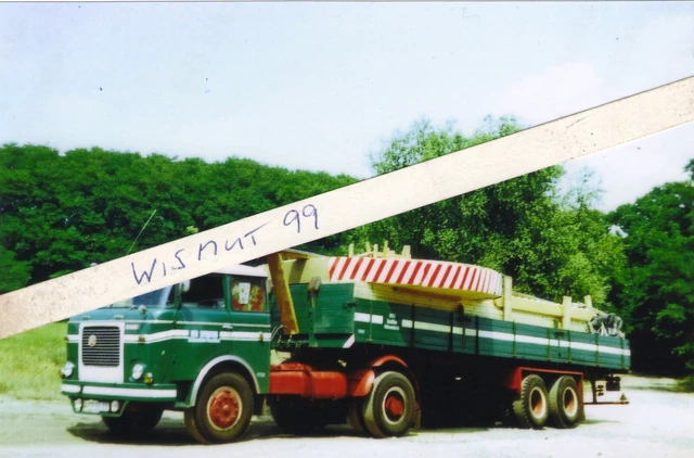 OLDTIMER-FOTO DDR VEB Kraftverkehr LKW Skoda Liaz Sattelzug EUR 2,00 ...