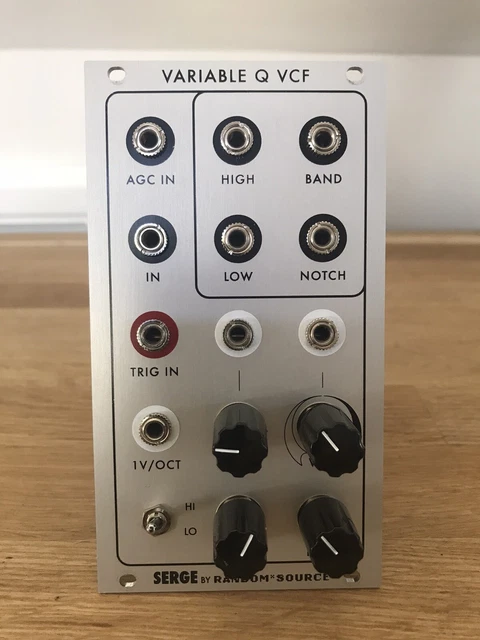 RANDOM SOURCE SERGE Variable Q VCF Eurorack Module £180.00 - PicClick UK