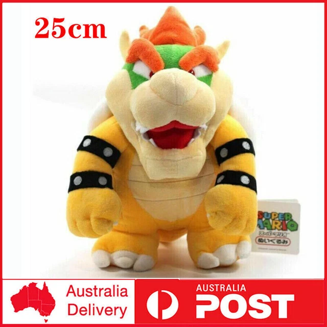2023 NINTENDO SUPER Mario Brothers Bros Party Bowser 19Cm Stuffed Toy ...