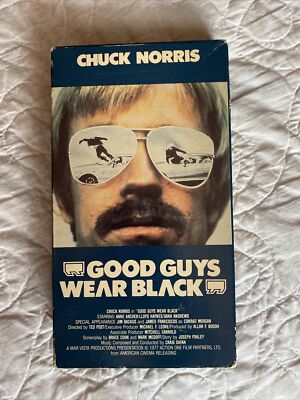 GOOD GUYS WEAR Noir VHS Chuck Norris 1977 EUR 7,08 - PicClick FR