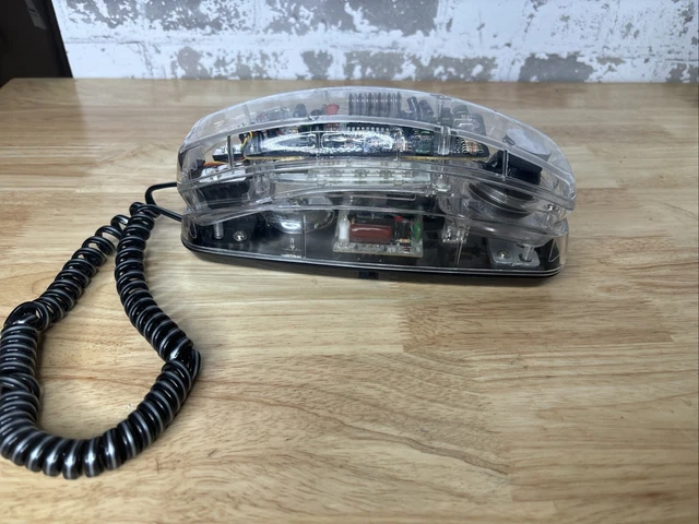 VINTAGE 90S CONAIR Clear Transparent Retro Phone Model SW205 £23.11 ...