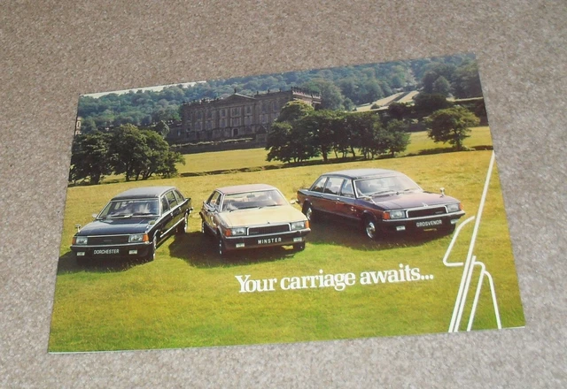 FORD GRANADA MK2 Coleman Milne Grosvenor Minster & Dorchester ...