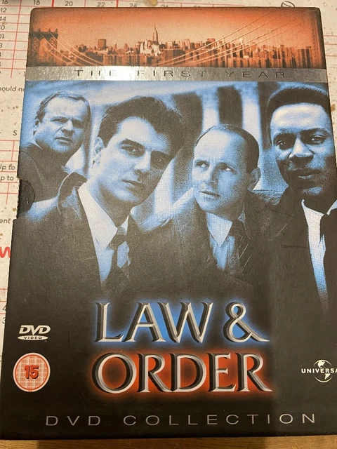 LAW & ORDER 1st year DVD collection 6 discs 22 episodes CG M04 £8.99 ...