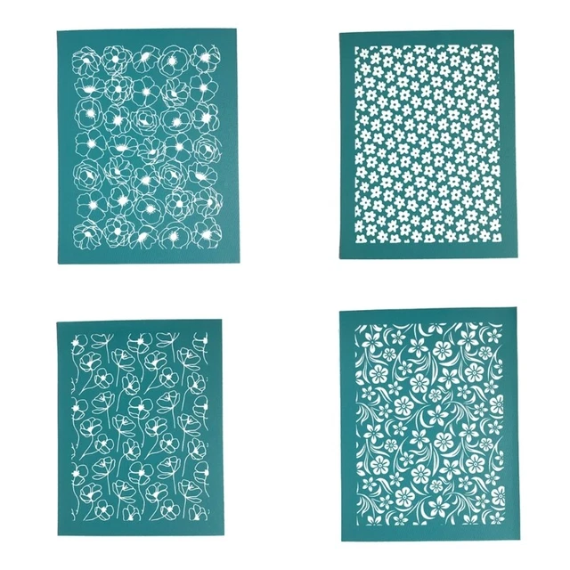 SILK SCREEN STENCIL Mesh Stencil Reusable Self-Adhesive Screen Printing ...