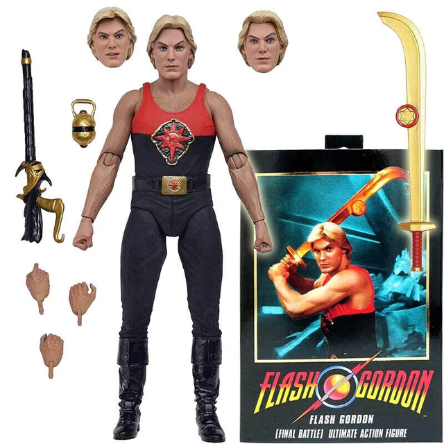 FIGURINE NECA FLASH Gordon Final Battle Ultimate 7" jouet de collection ...