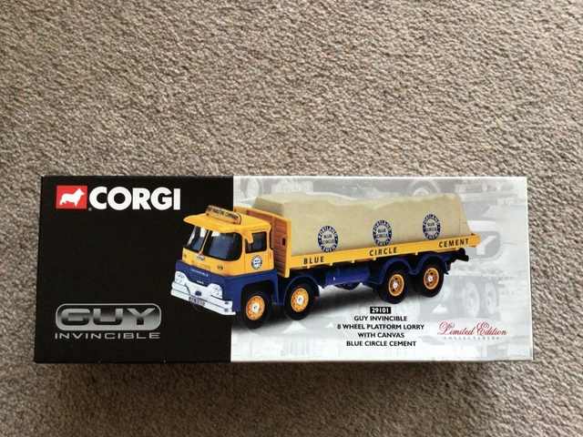 CORGI CLASSICS 29101 GUY INVINCIBLE 8 WHEEL PLATFORM LORRY & LOAD ...