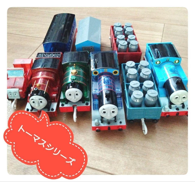 THOMAS FRIENDS FIGUR Capsule Plarail Clear Percy James Winston Clarabel ...
