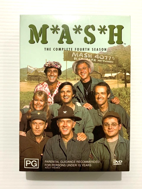 MASH DVD BOX Set Season 4 PAL Region 4 War Comedy Drama TV LIKE NEW $15 ...