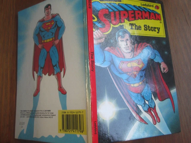 LADYBIRD BOOK SUPERMAN The Story David Levin £1.00 - PicClick UK