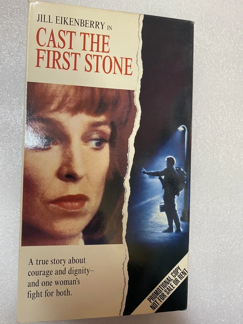 CAST THE FIRST Stone (VHS) Jill Eikenberry Rare Promo Screener $14.88 ...