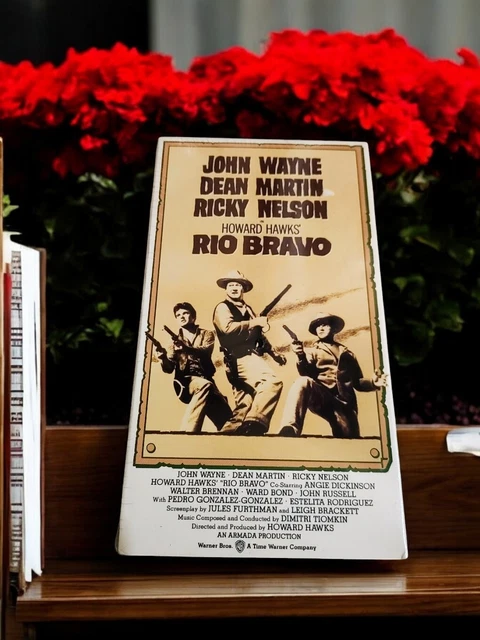 RIO BRAVO VHS John Wayne, Dean Martin and Ricky Nelson, Sealed $10.00 ...