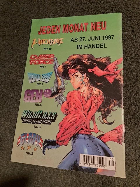 GLORY NR. 2 • Mike Deodato jr. / Image/Splitter Comics 1997 • Zustand 1 ...