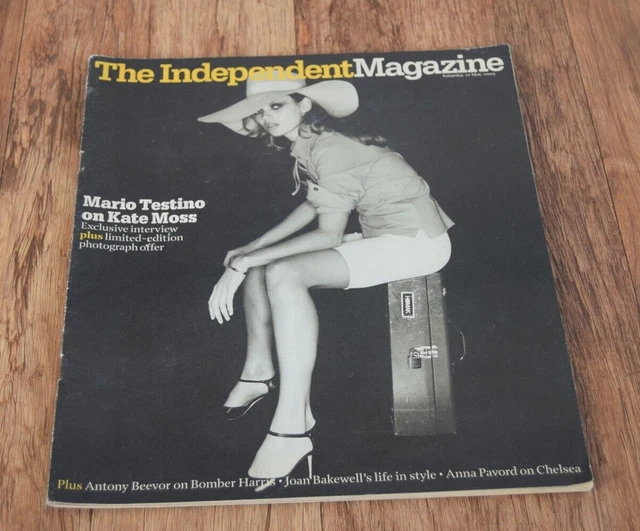 INDEPENDENT MAGAZINE MAY 2005 Mario Testino interview Kate Moss photo ...