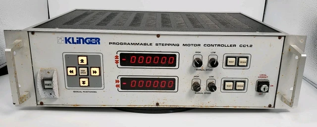 KLINGER CONTROLLER PROGRAMMABLE Stepping Motor Controller Model- CC1.2 ...