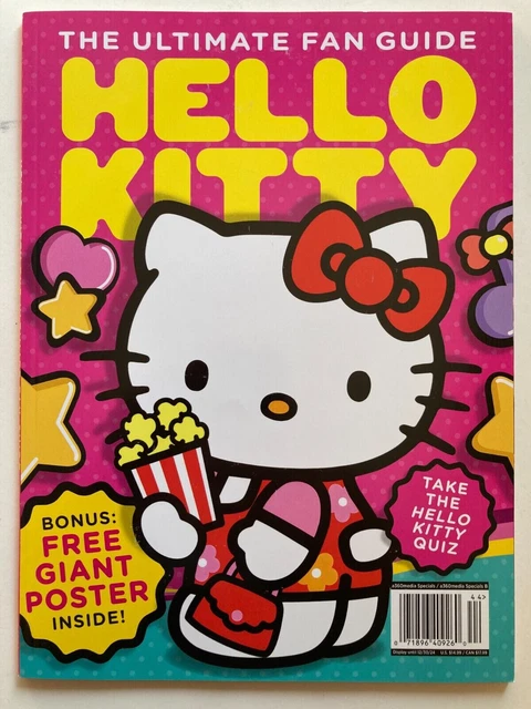 HELLO KITTY ULTIMATE Fan Guide Magazine 2024 Giant Poster Included 98 ...