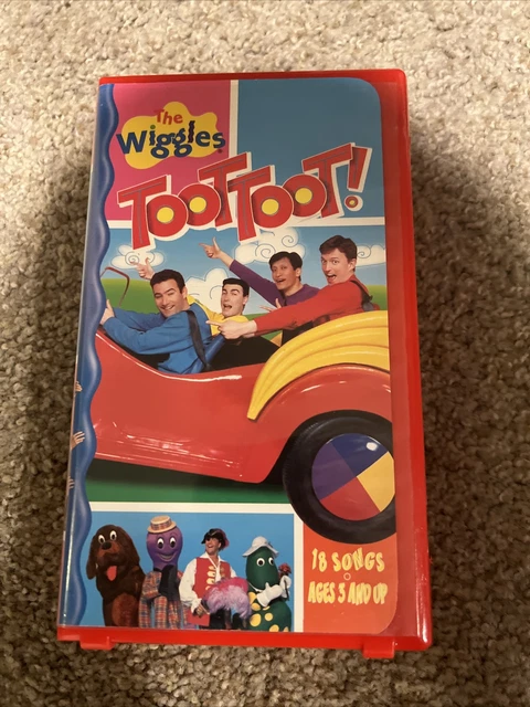 THE WIGGLES - Toot Toot! (VHS, 2001) RARE Red Clamshell Case $13.79 ...