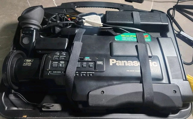 VINTAGE (COLLECTABLE) PANASONIC NV-M50 VHS Professional Video Movie ...