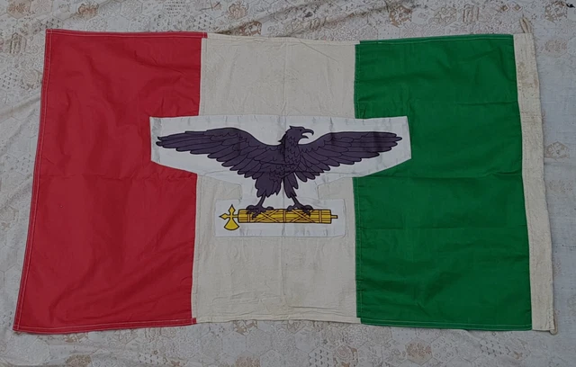 WW2 ITALIAN ARMY FLAG, 3 foot dated 1944 ORIGINAL £130.00 - PicClick UK