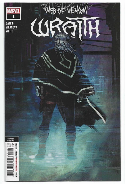 WEB OF VENOM Wraith #1 2020 non lu 2e impression variante Marvel Comics ...