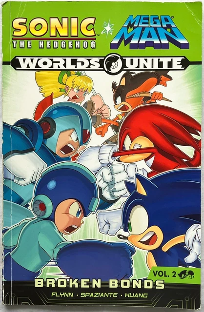 SONIC THE HEDGEHOG Mega Man Worlds Unite Vol 2 - TPB Archie Comics ...