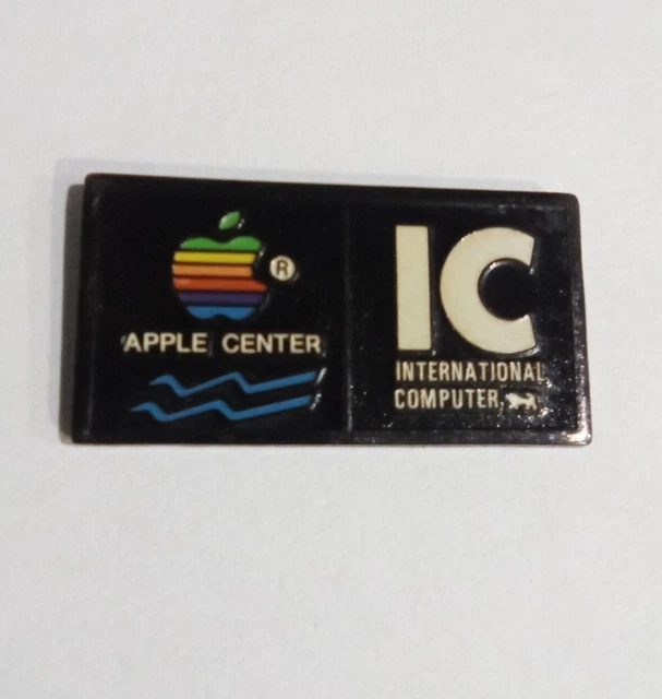 PIN'S APPLE CENTER IC International Computer , Processeur Macintosh ...