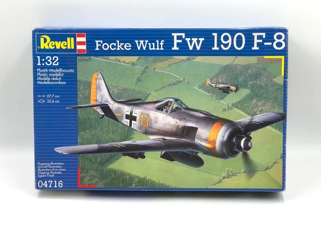 FOCKE WULF FW 190 F-8 Revell | No. 04716 | 1:32 EUR 51,65 - PicClick FR