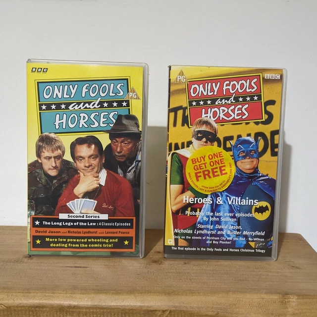 VINTAGE BBC ONLY Fools And Horses VHS Video Second series + Heroes ...