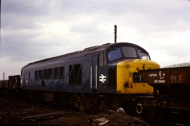35MM ORIGINAL COLOUR Rail Slide BR Class 46 46035 at Unknown Location £ ...