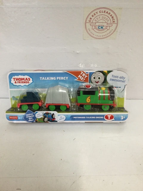 THOMAS & FRIENDS Talking Percy Motorised Train Engine £10.00 - PicClick UK