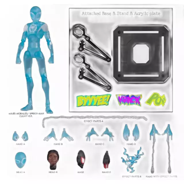 SV-ACTION SPIDER-MAN INTO The Spider-Verse Miles Morales Clear Ver ... SV-ACTION SPIDER-MAN INTO The Spider-Verse Miles Morales Clear Ver ...