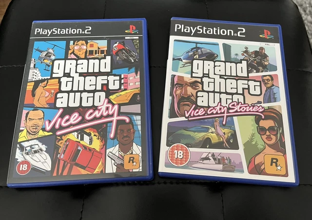 GTA VICE CITY/VICE City Stories PS2 + memory card. £25.00 - PicClick UK